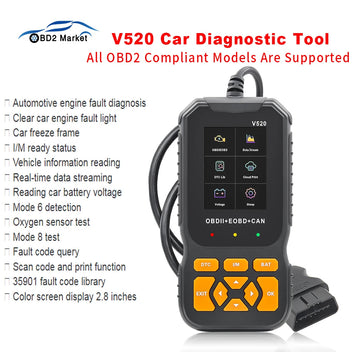 V520 OBD2 Car Diagnostic Scan Tool – micosource.com
